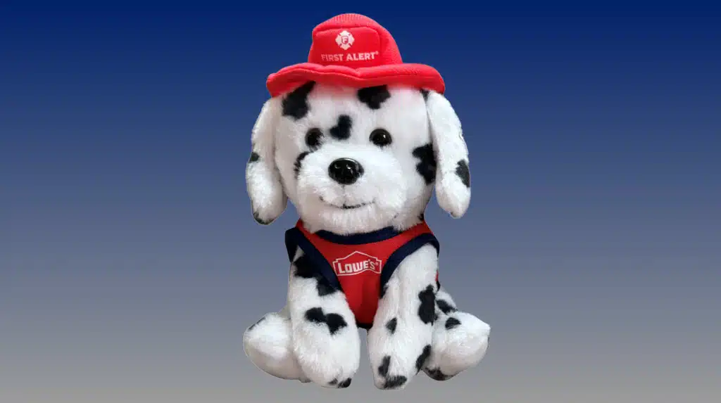 Free First Alert Fire Dalmatian Plush at Lowe’s • Hey, It's Free!